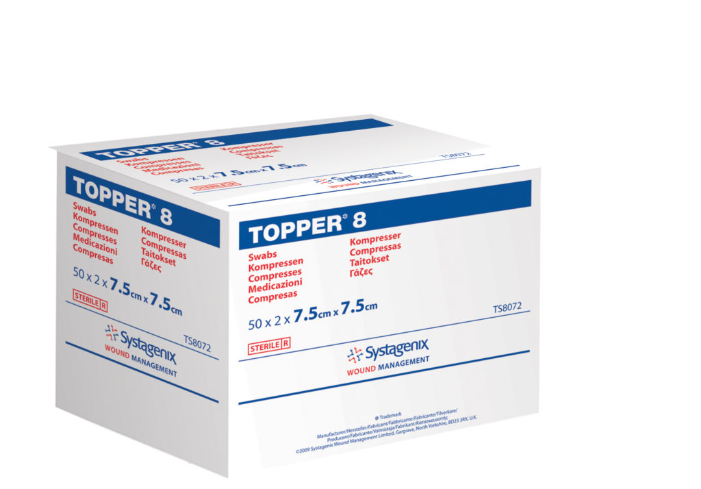 3M™ Topper 8 & 3M™ Topper 12 Non Woven Swabs · GD Medical