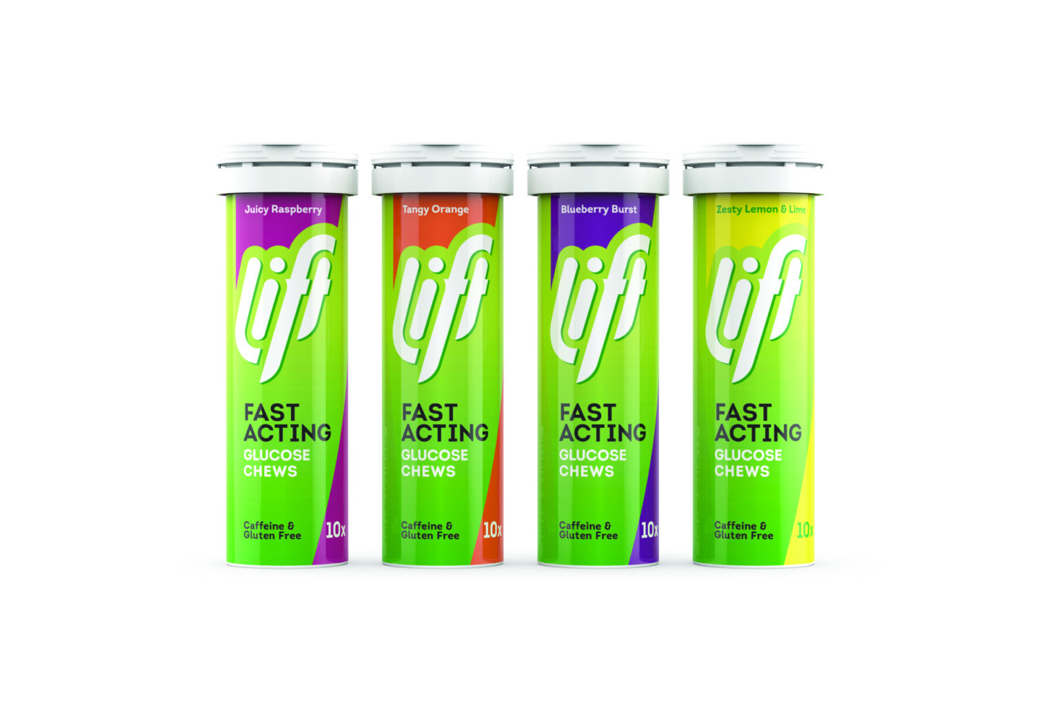 Lift Glucotabs chews and juice · GD Medical