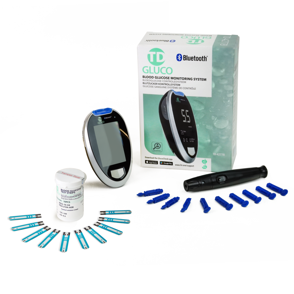 TD- Gluco Bluetooth® Blood Glucose Meter · GD Medical